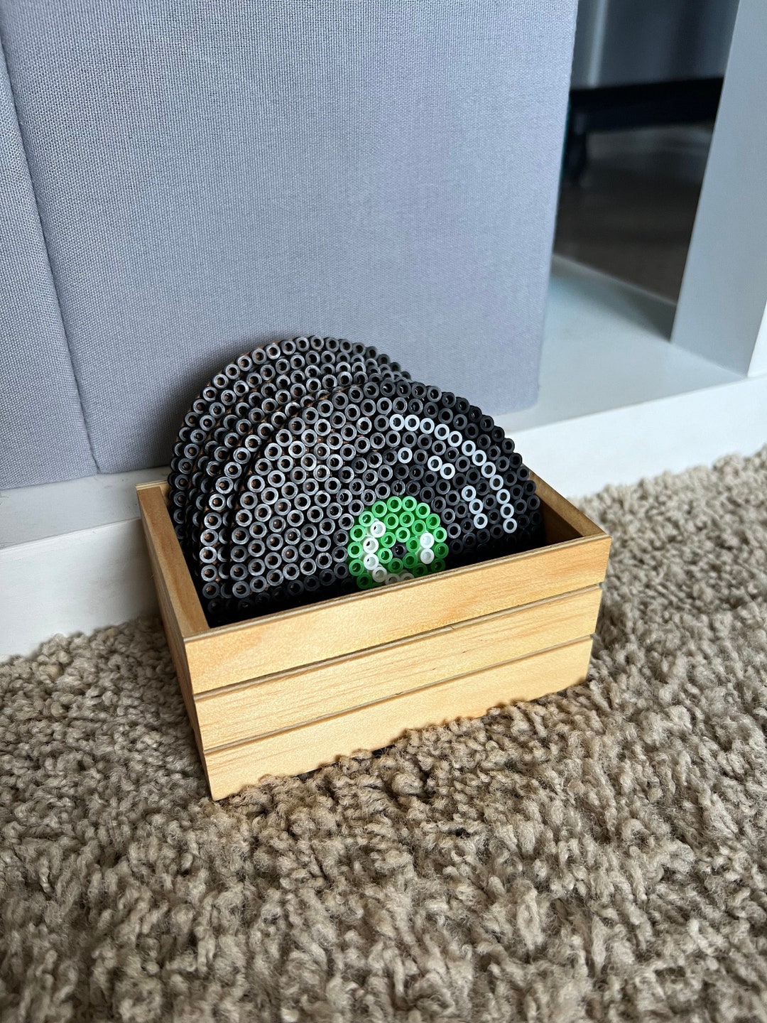 Perler Bead Coasters - Etsy