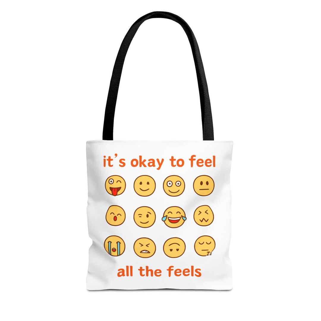 Emotions Tote Bag, Mental Health, Counselor Gift - Etsy