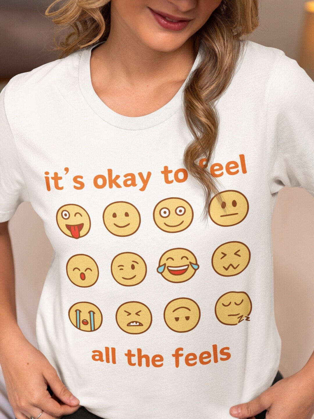 It's Okay to Feel T-shirt, Emotions T-shirt, Feelings Shirt, Counselor ...