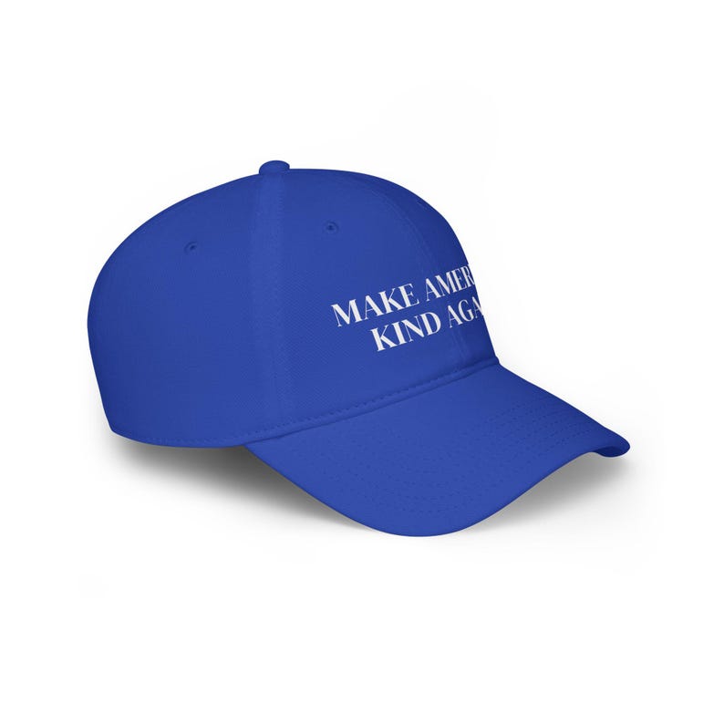 Make America Kind Again, Low Profile Baseball Cap - Etsy