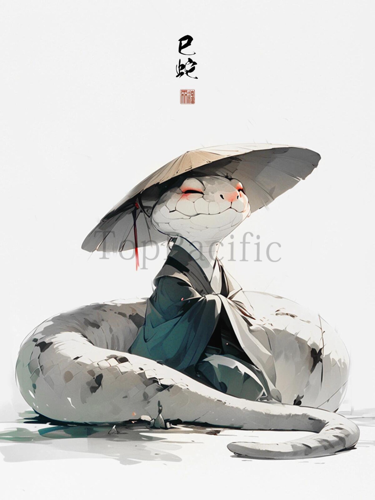 Zen Chinese Zodiac Art Prints 1st Set of 6 - Rat, Ox, Tiger, Rabbit ...