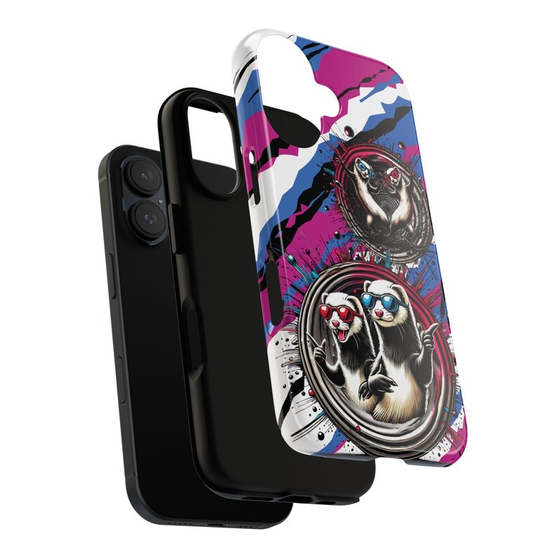 Ferret Art Phone Case - Etsy