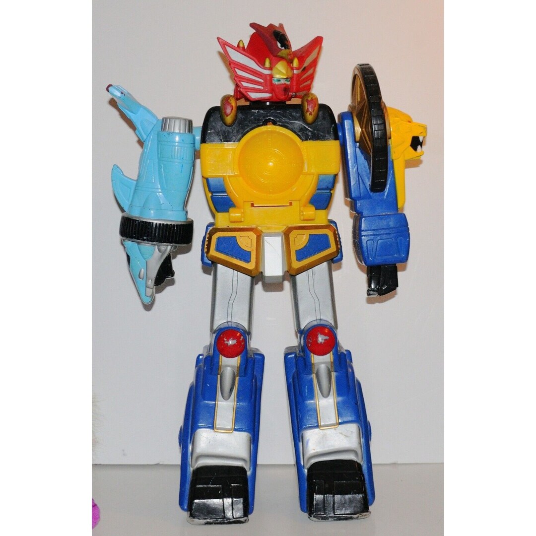 Power Rangers Ninja Storm Megazord Jumbo for Parts Robot Not Complete ...
