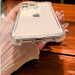 Luxury Shockproof Transparent Case for iPhone 15 14 13 12 11 Pro Max X ...