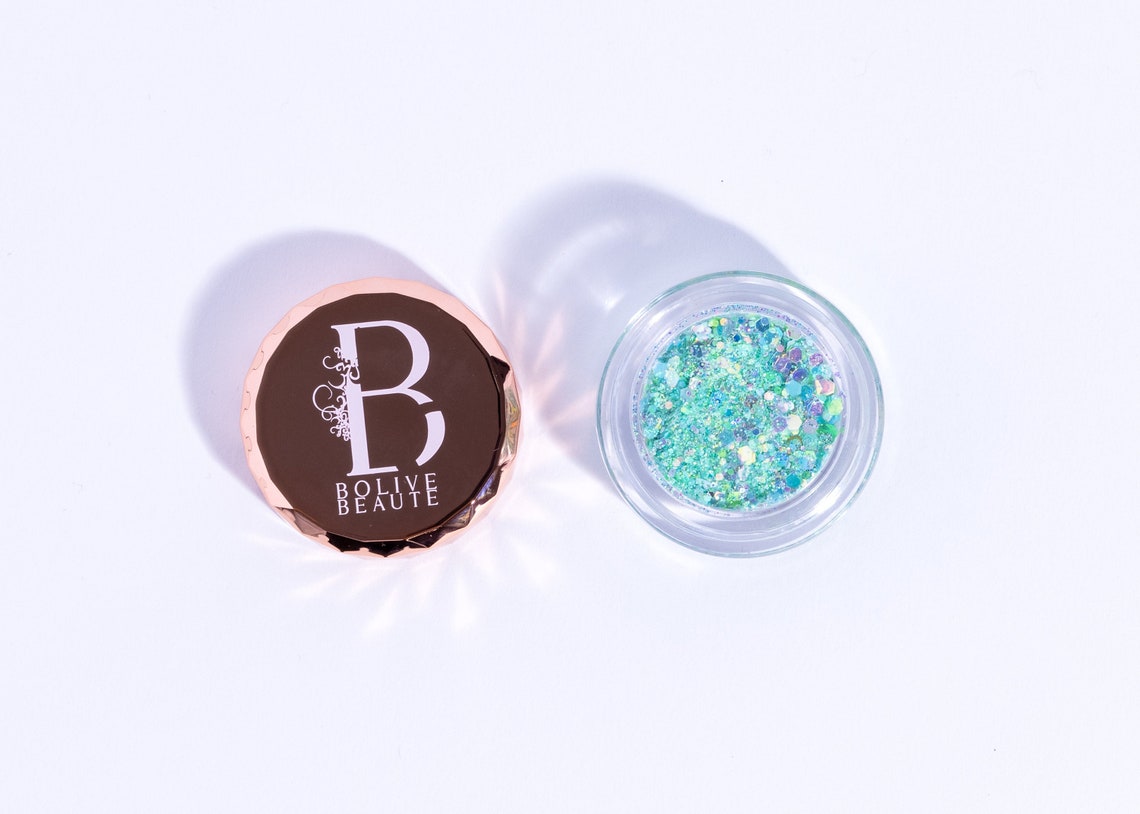 Mojito Mint Green Glitter Eyeshadow - Etsy