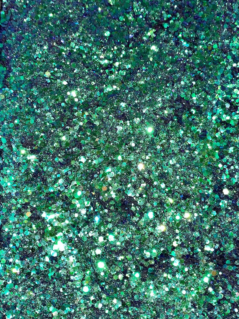 Aurora | Emerald Green With Blue Reflect Duo Chrome Glitter Eyeshadow ...