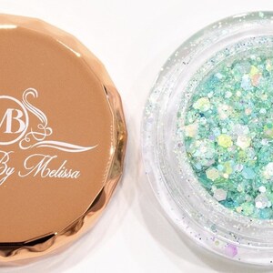 Mojito Mint Green Glitter Eyeshadow - Etsy
