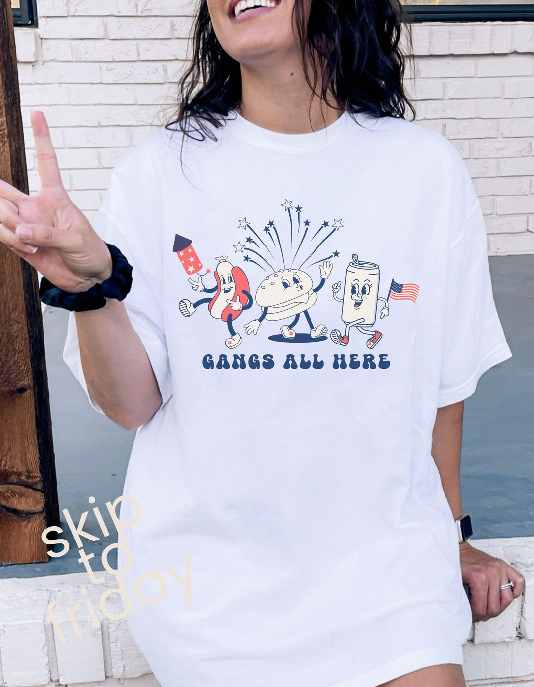 Gangs All Here 4th of July T-shirt - Etsy