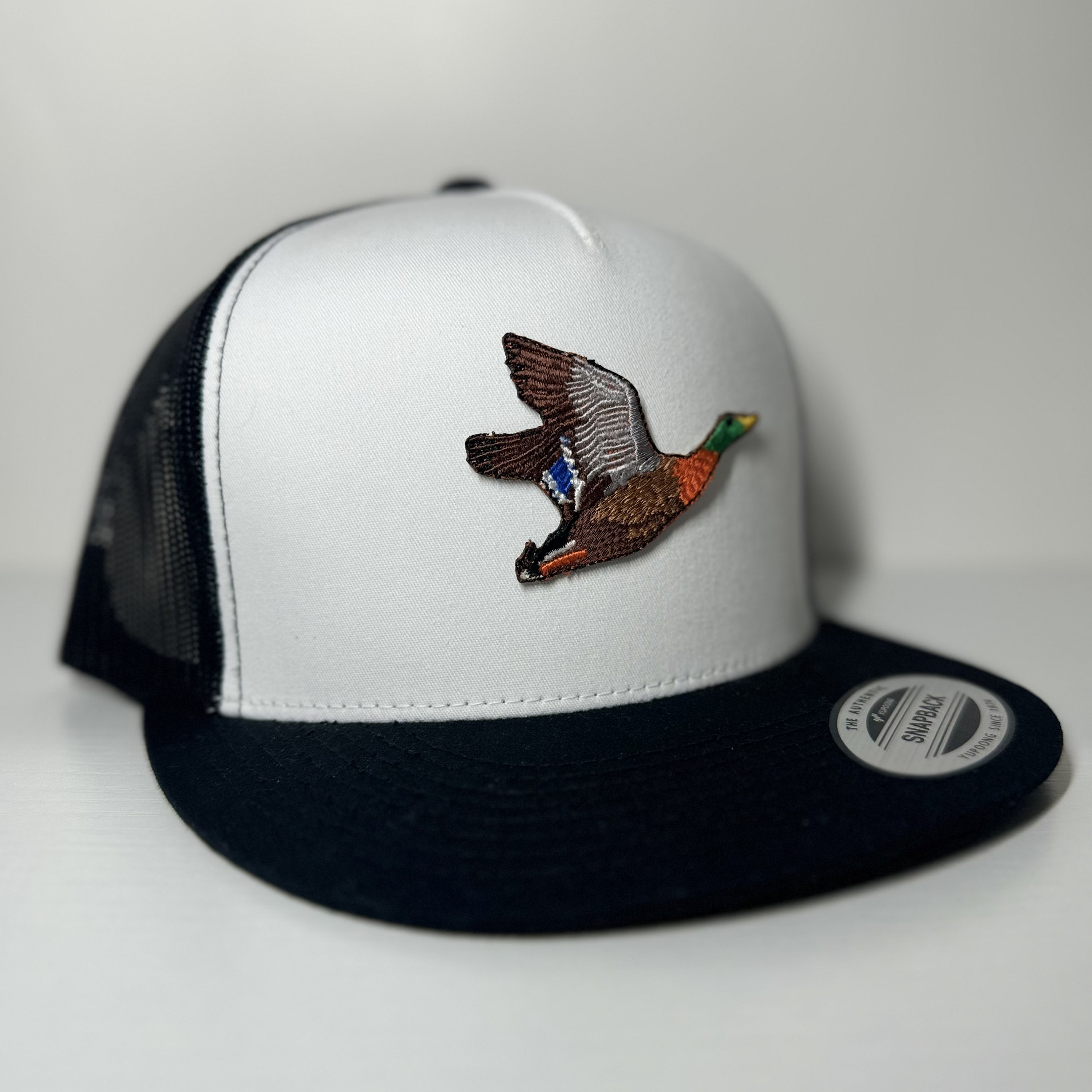 Duck Season Black & White Trucker Hat, Funny Hat, Retro Mesh Back ...