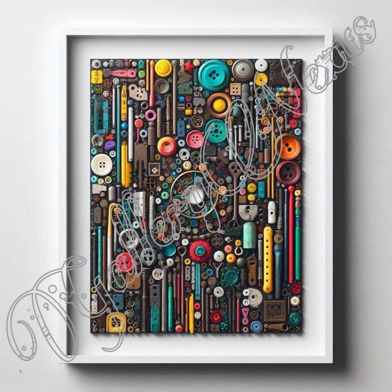 Found Object Art - Etsy