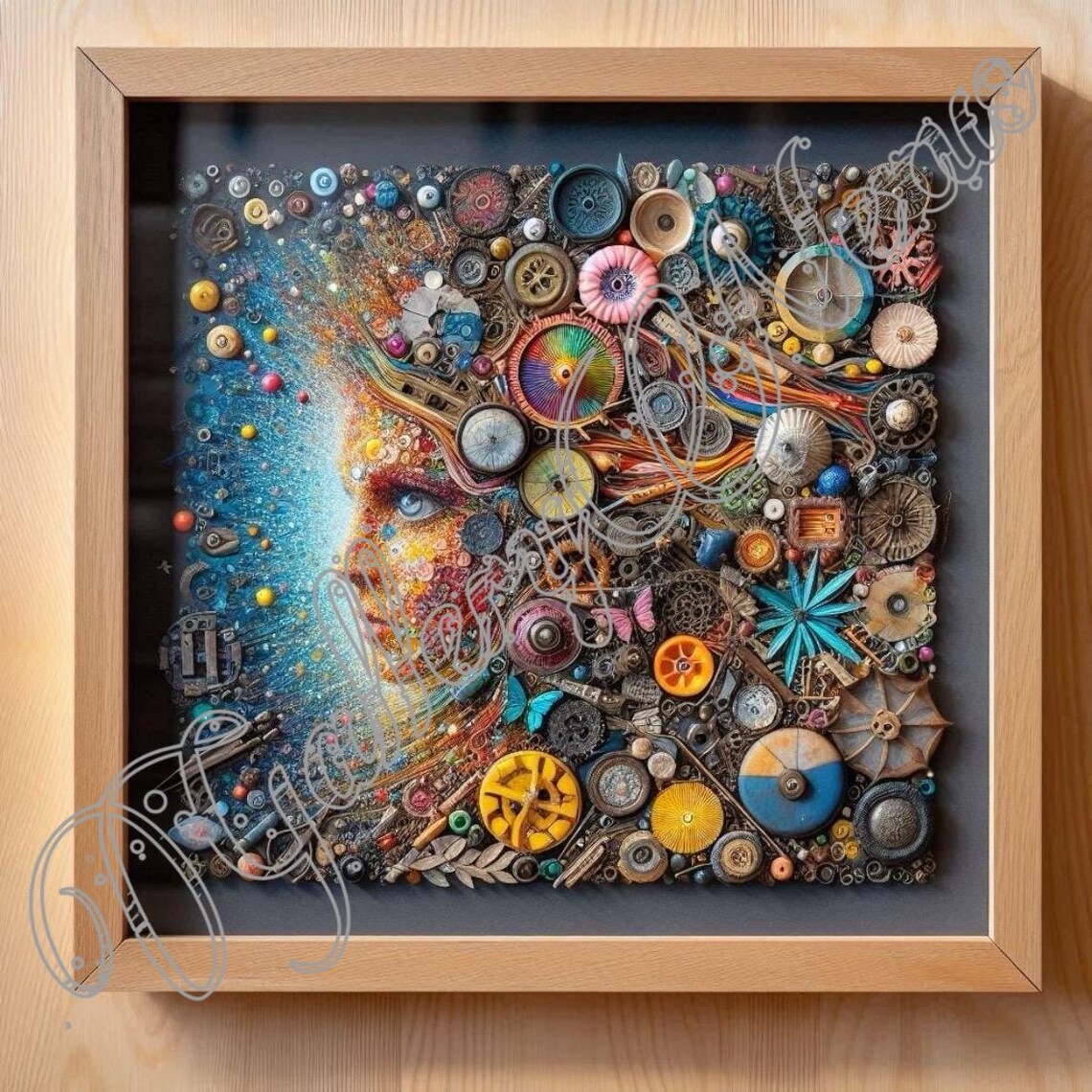 Clockwork Vision: Found Object Art - Etsy