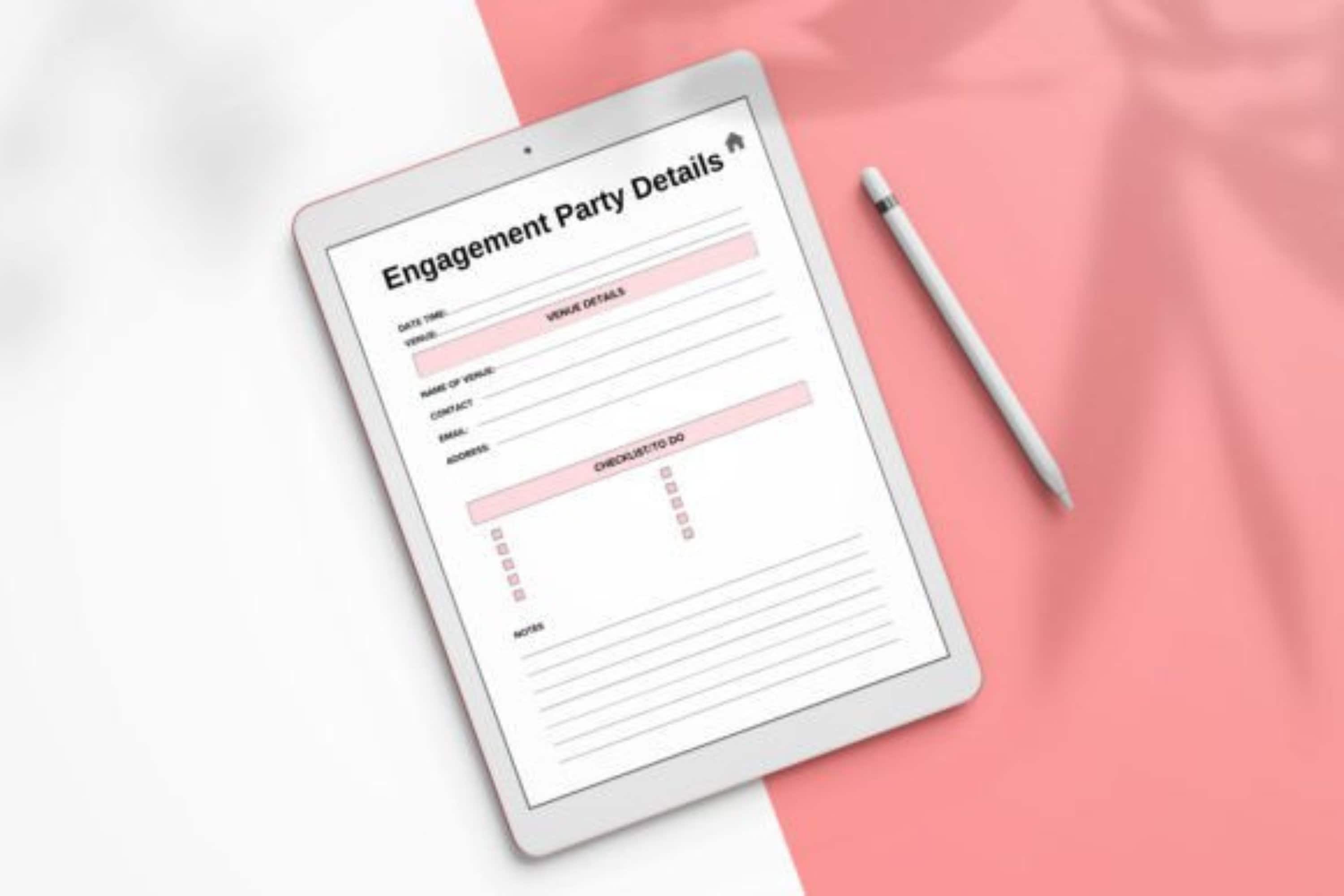 Digital Event Planner, Digital Planner, Event Planner, Event Organizer ...