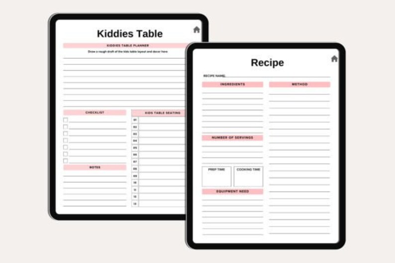 Digital Event Planner, Digital Planner, Event Planner, Event Organizer ...