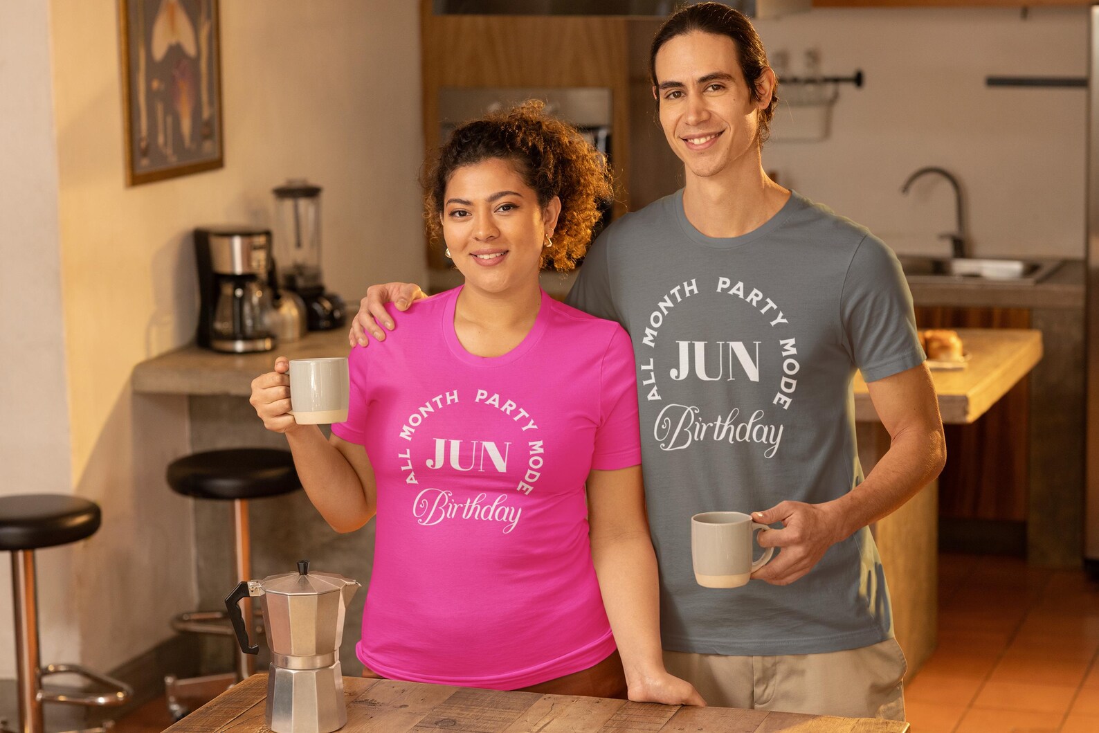 June Birthday Party Tee Month of the Year Keepsake Gift for Her Him ...