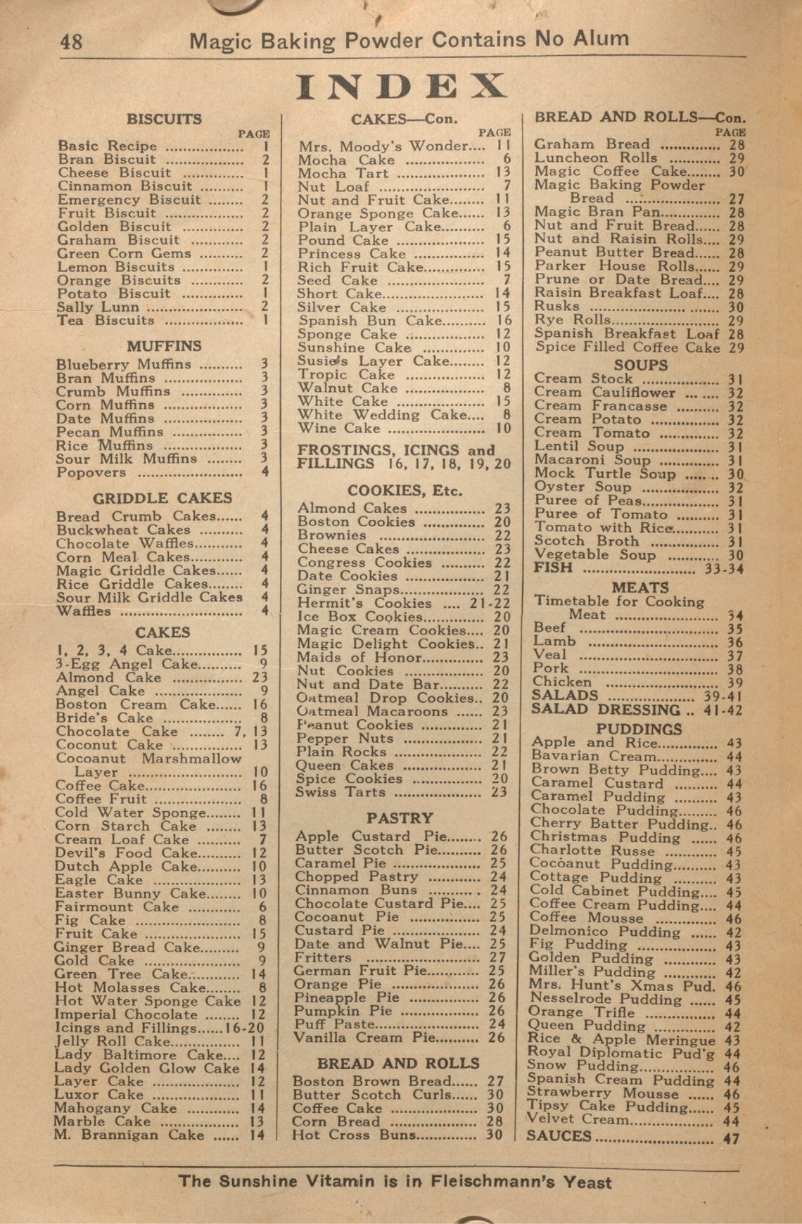 The Magic Cook Book,vintage Cook Book - Etsy