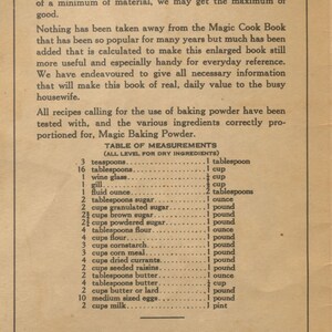 The Magic Cook Book,vintage Cook Book - Etsy