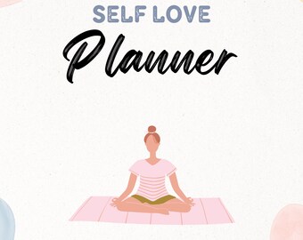 Self-care Planner Checklist for Mental Health and Wellness, Motivation ...