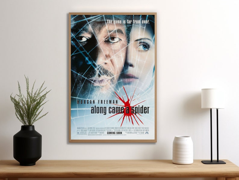 Along Came a Spider Movie Poster/high Quality Canvas Art Print/room ...