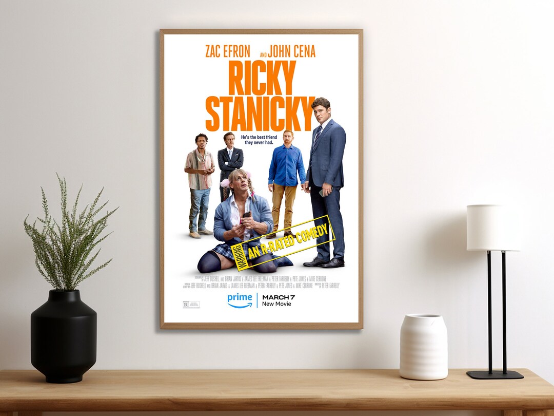 Ricky Stanicky Movie Poster/high Quality Canvas Art Print/room ...