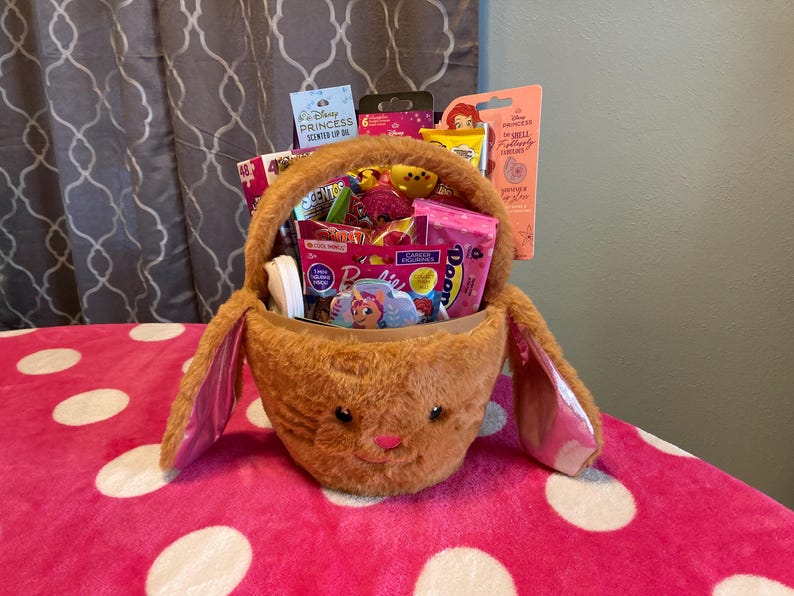 Pre-filled Character Easter Baskets - Etsy