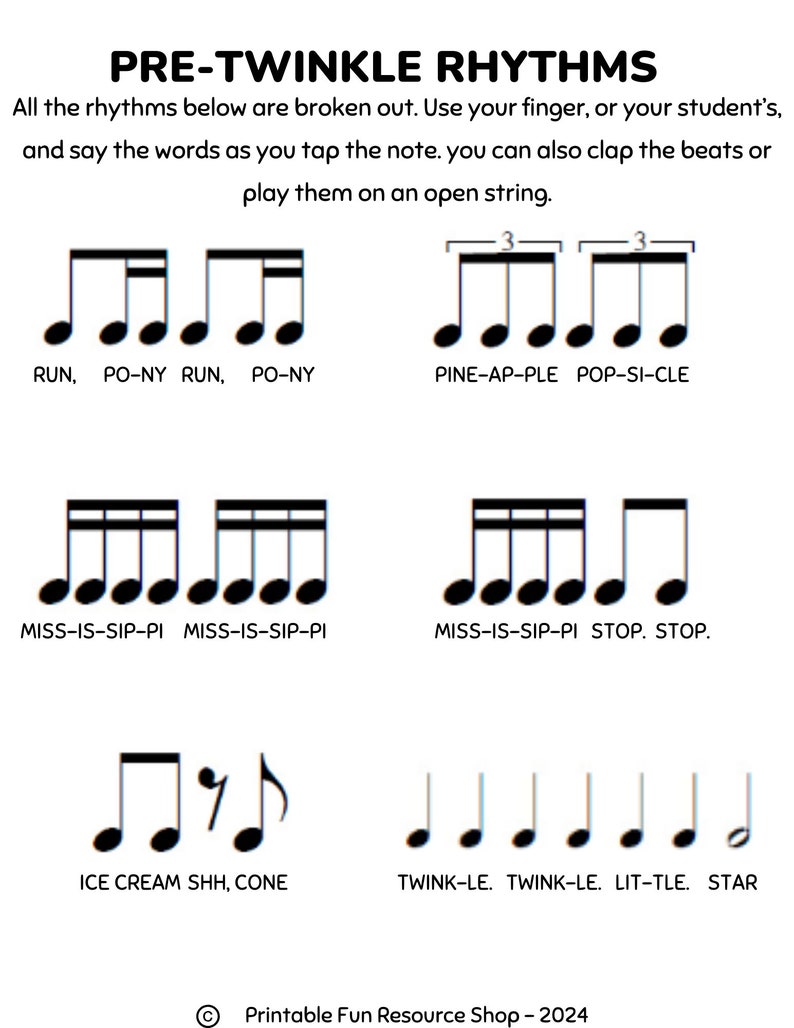 Suzuki Student-parent Pretwinkle Violin Home Resource Kit: Worksheets ...