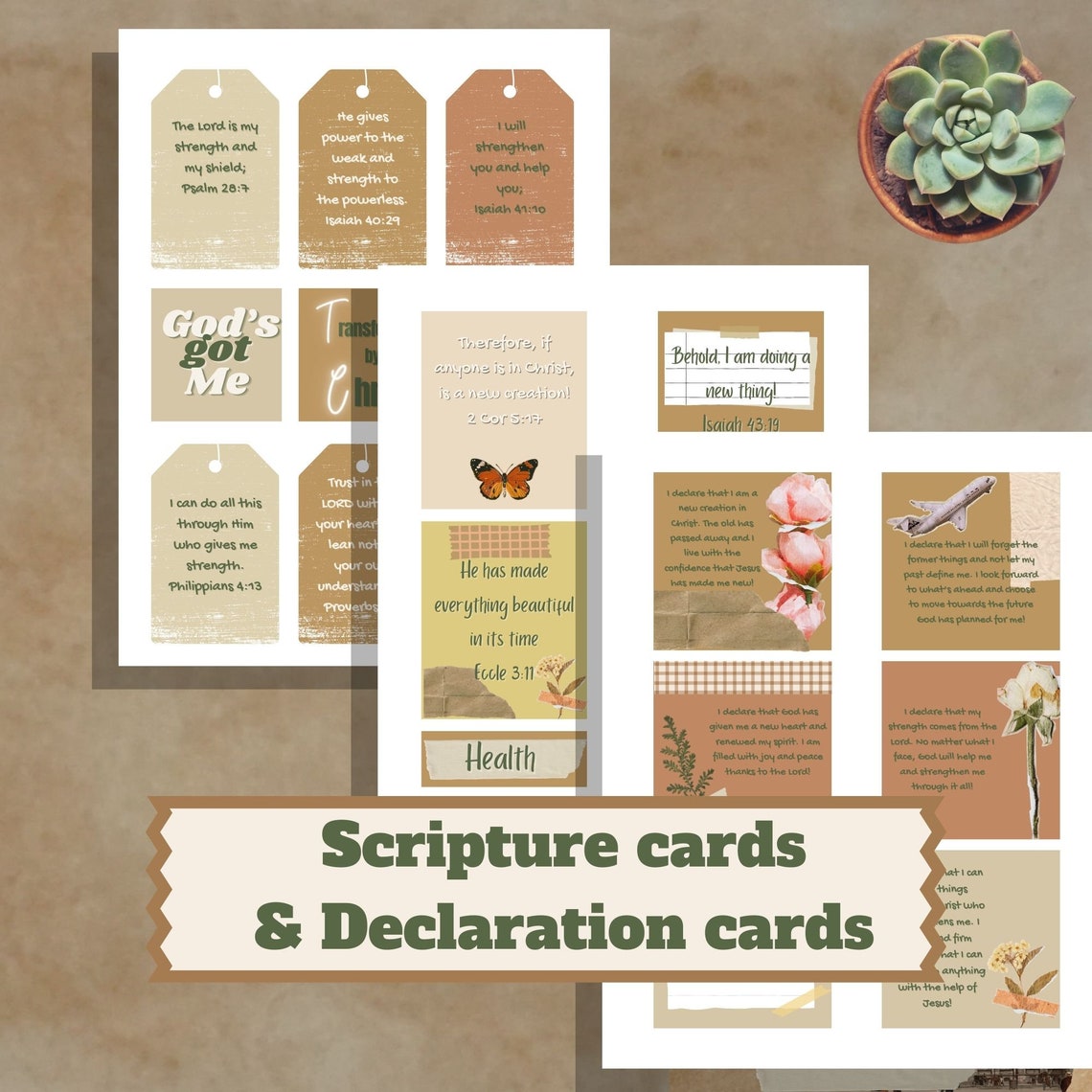 Printable Prayer Board Kit PDF :scrapbook Theme - Etsy