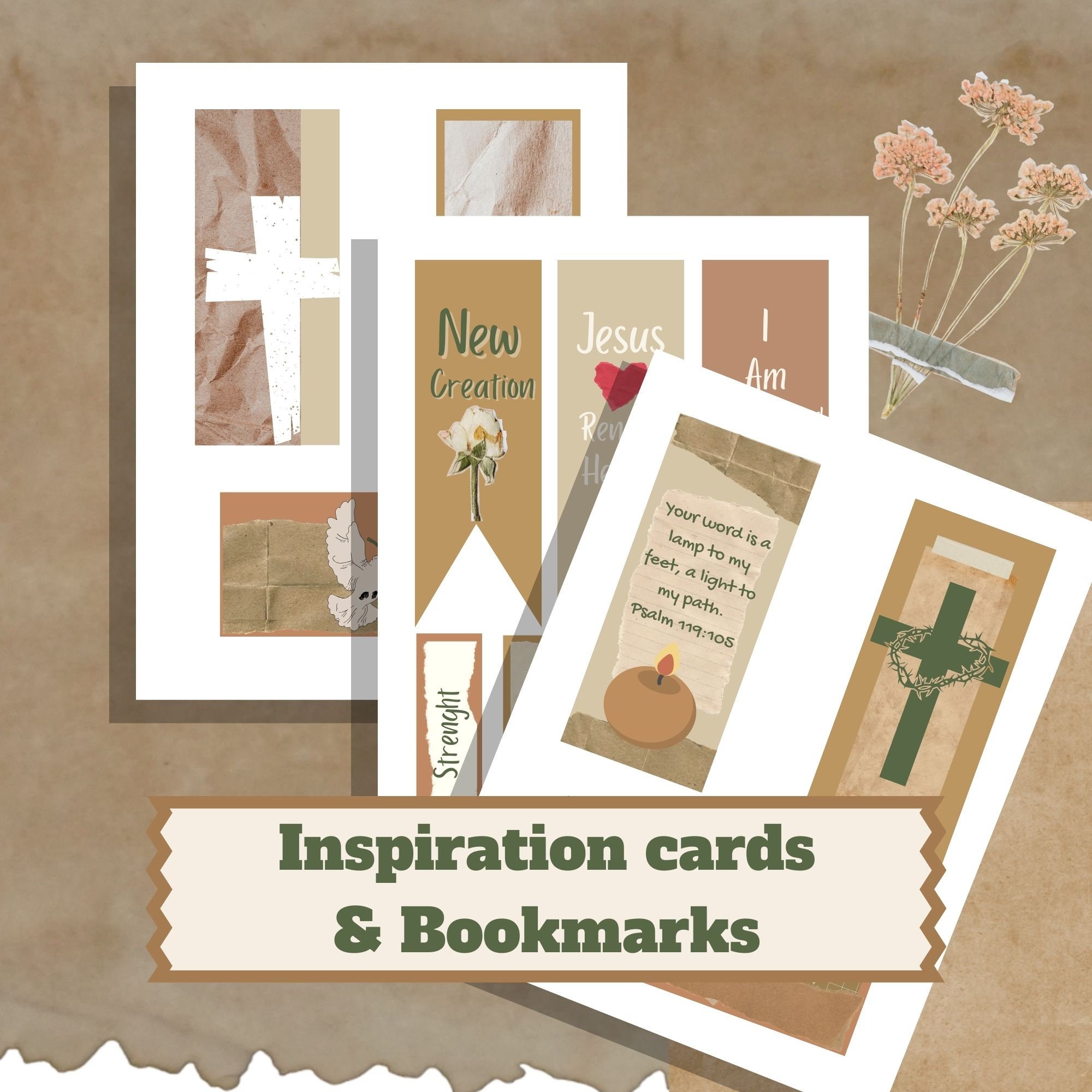 Printable Prayer Board Kit PDF :scrapbook Theme - Etsy