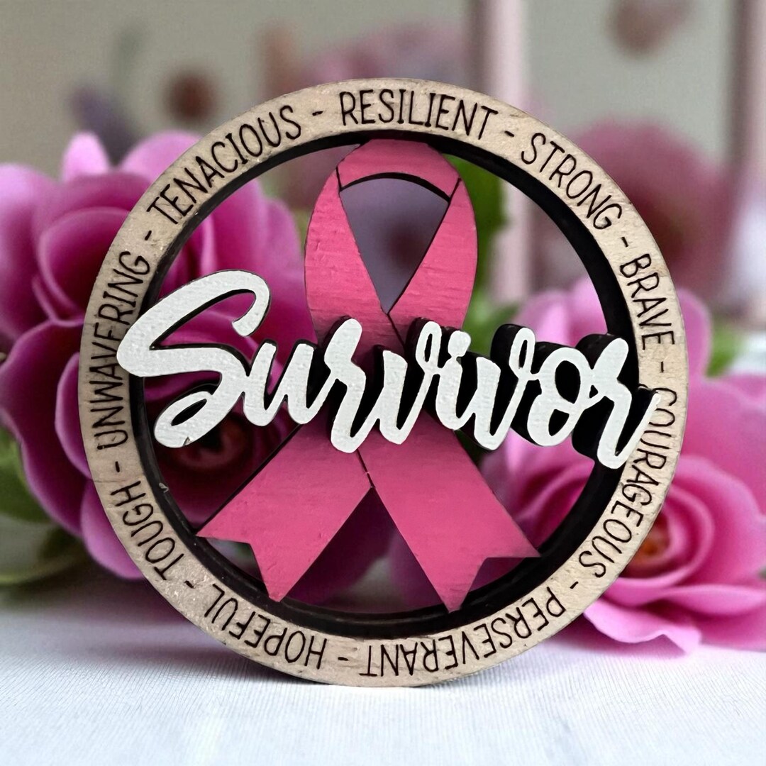 Handmade Cancer Awareness Magnets - Choose Your Message! Free Fast ...