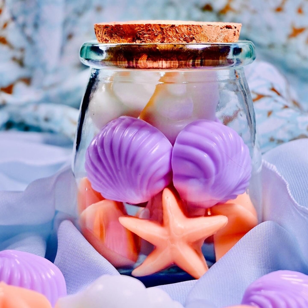 Under the Sea Mini Soaps, Ocean Shells Hand Soap, Mermaid Soap, Soap ...