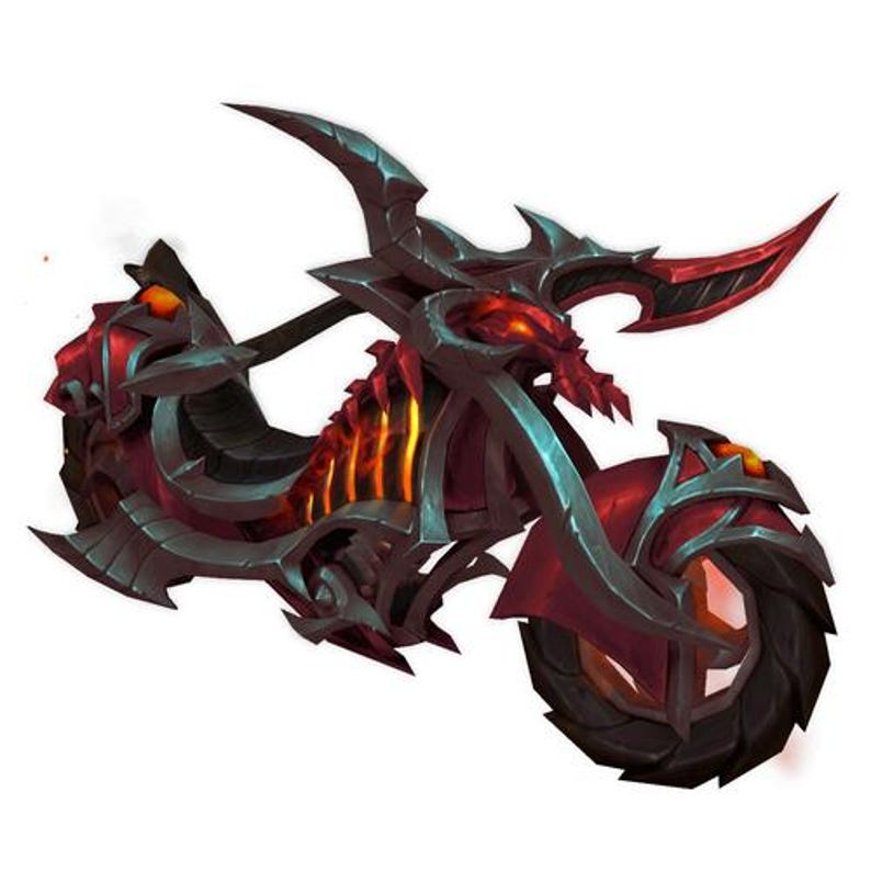 Mountain Dew WORLD OF WARCRAFT: Hateforge Blazecycle Mount Digital Code ...