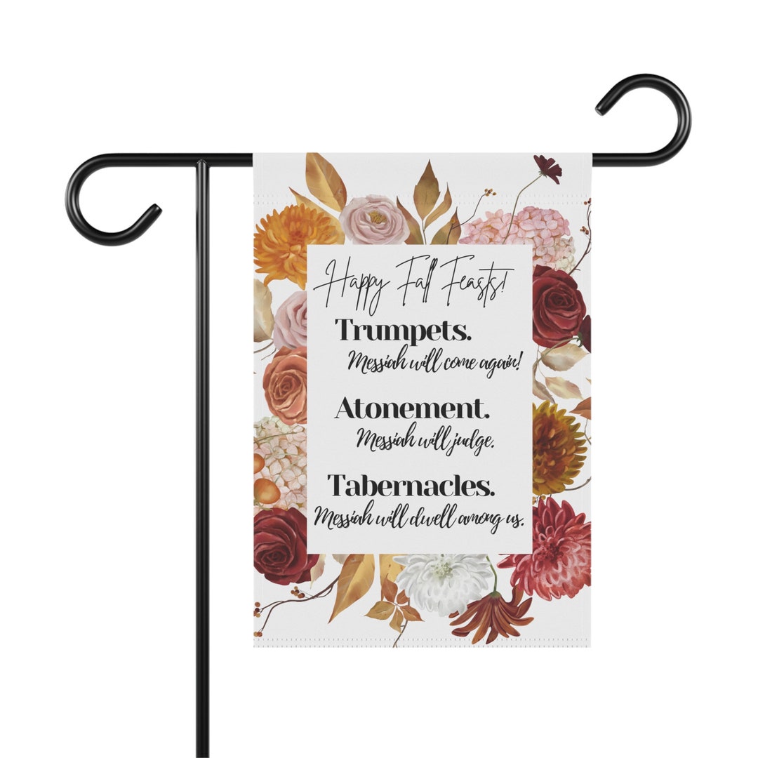 Fall Feasts Floral Garden & House Banner - Etsy