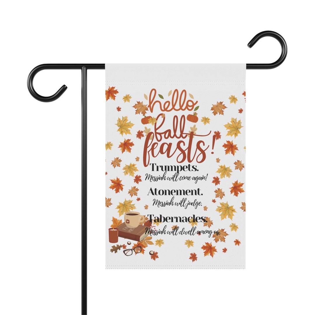 Hello Fall Feasts Garden & House Banner - Etsy
