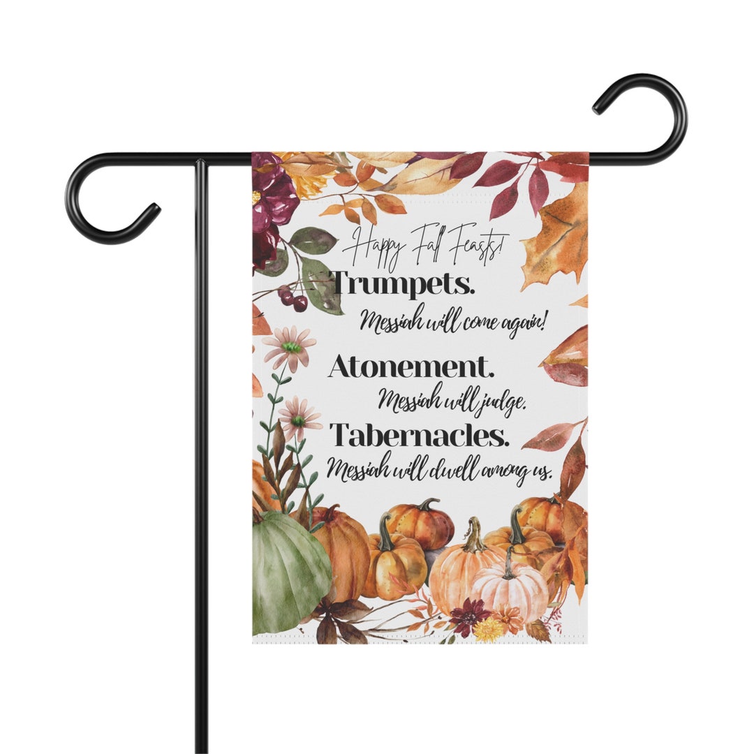 Fall Feasts Floral Pumpkins Garden & House Banner - Etsy
