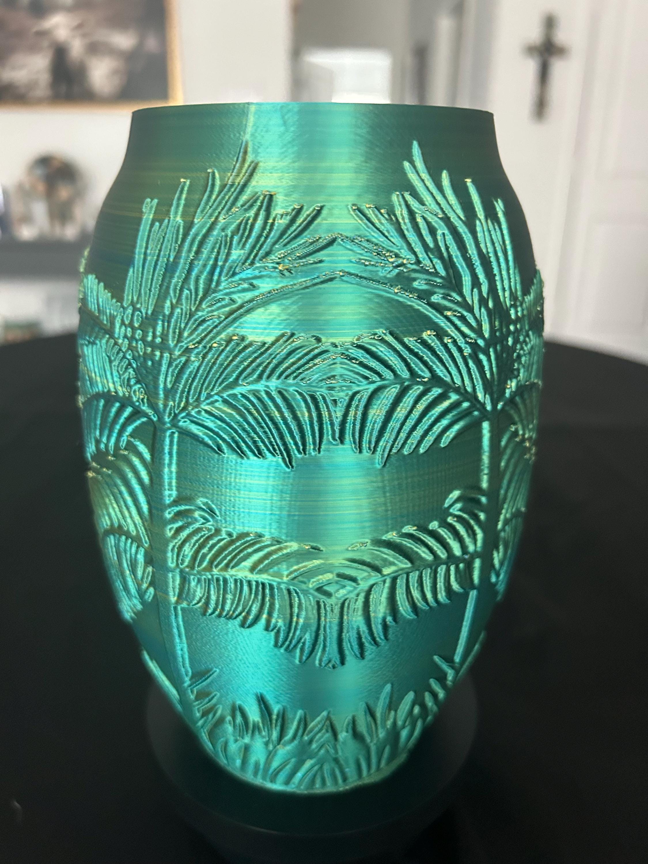8 Inch Tall Planter Vase. Beach Decor. Orchid Vase. Beach Style Vases ...