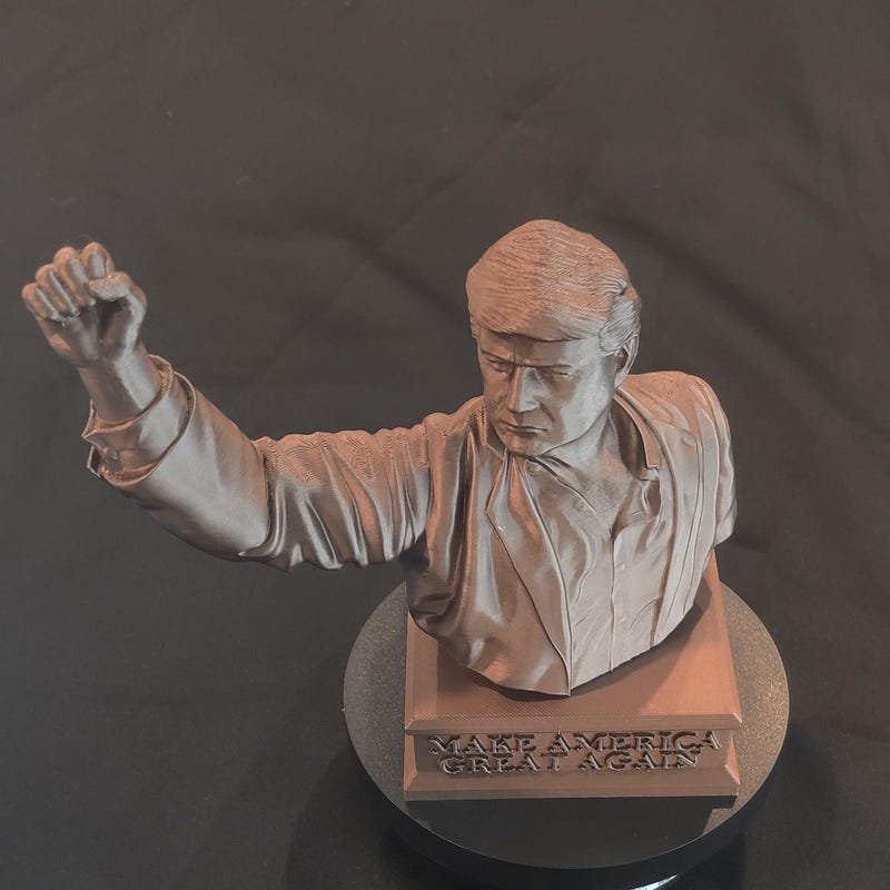 Trump Fight Statue - Etsy