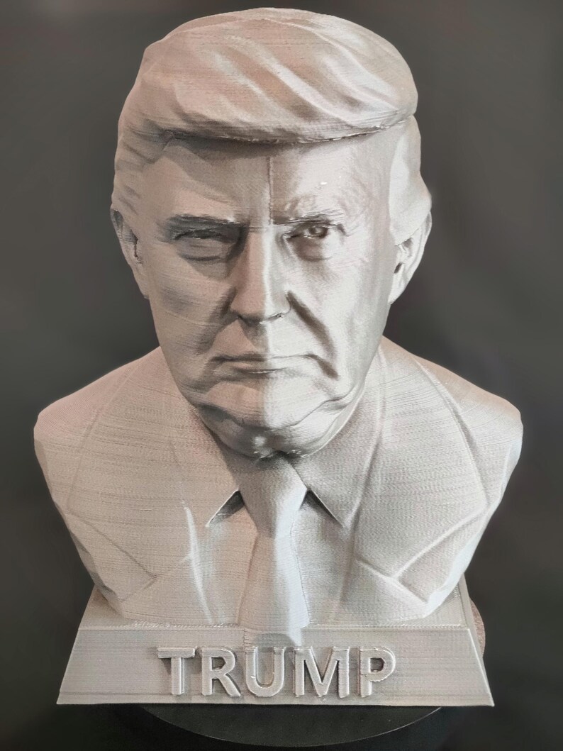 3D Printed Trump Piggy Bank, Custom PLA Filament - Etsy