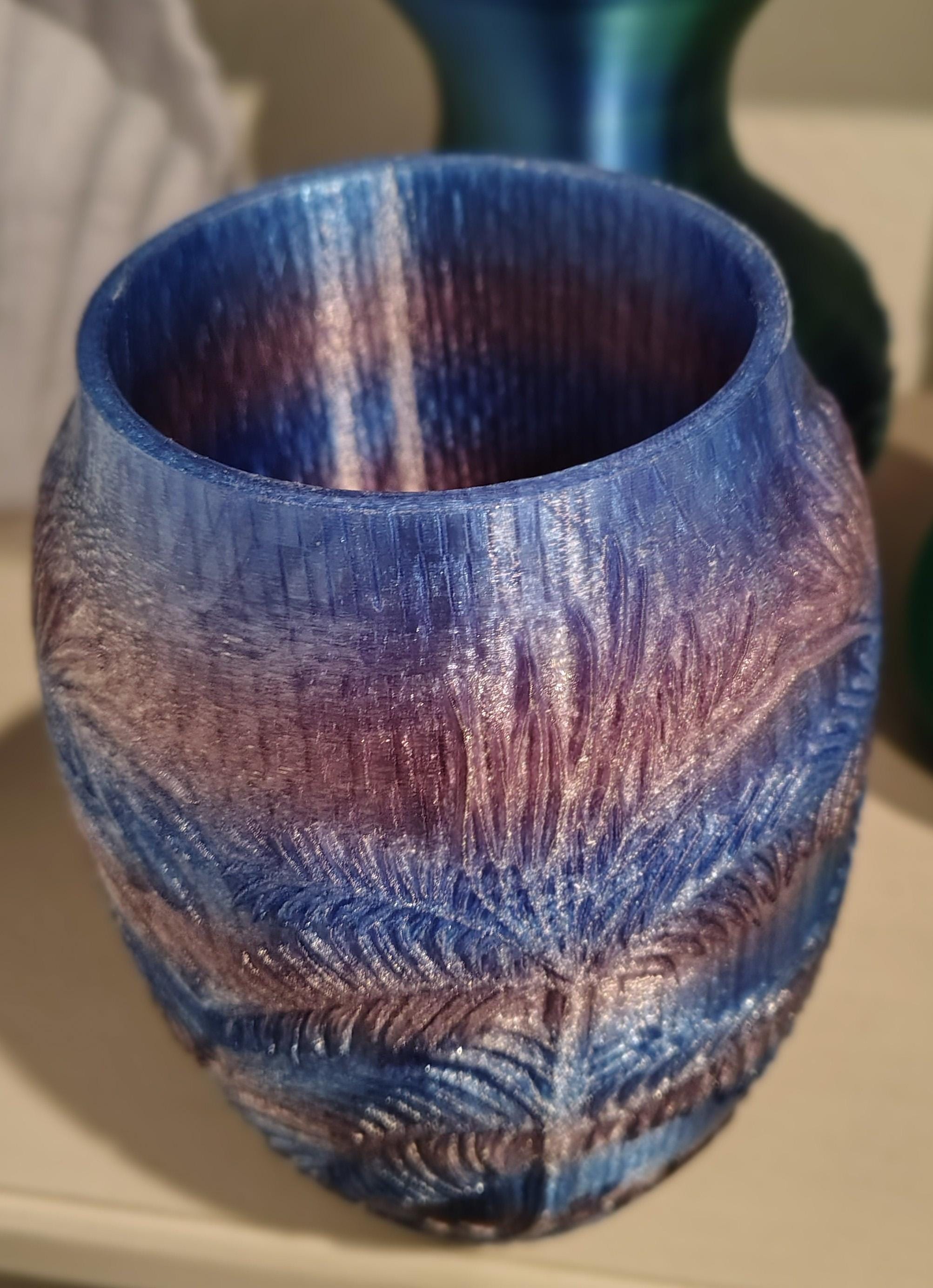 8 Inch Tall Planter Vase. Beach Decor. Orchid Vase. Beach Style Vases ...