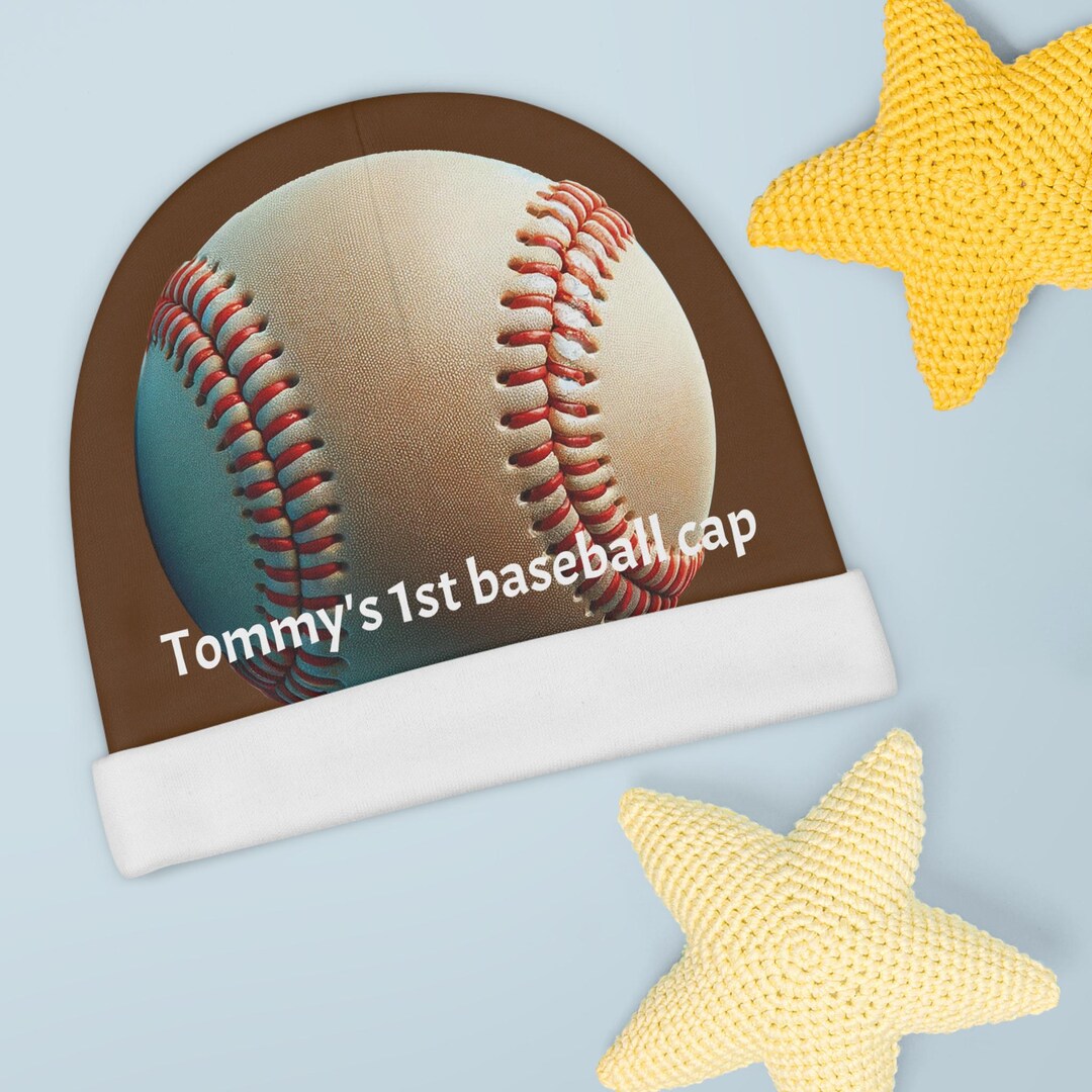 Babys First Baseball Cap Funny Baby Beanie - Etsy