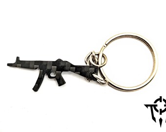 Titan Tactical Designs TTD P90 tri-rail Carbon Fiber Keychain - Etsy