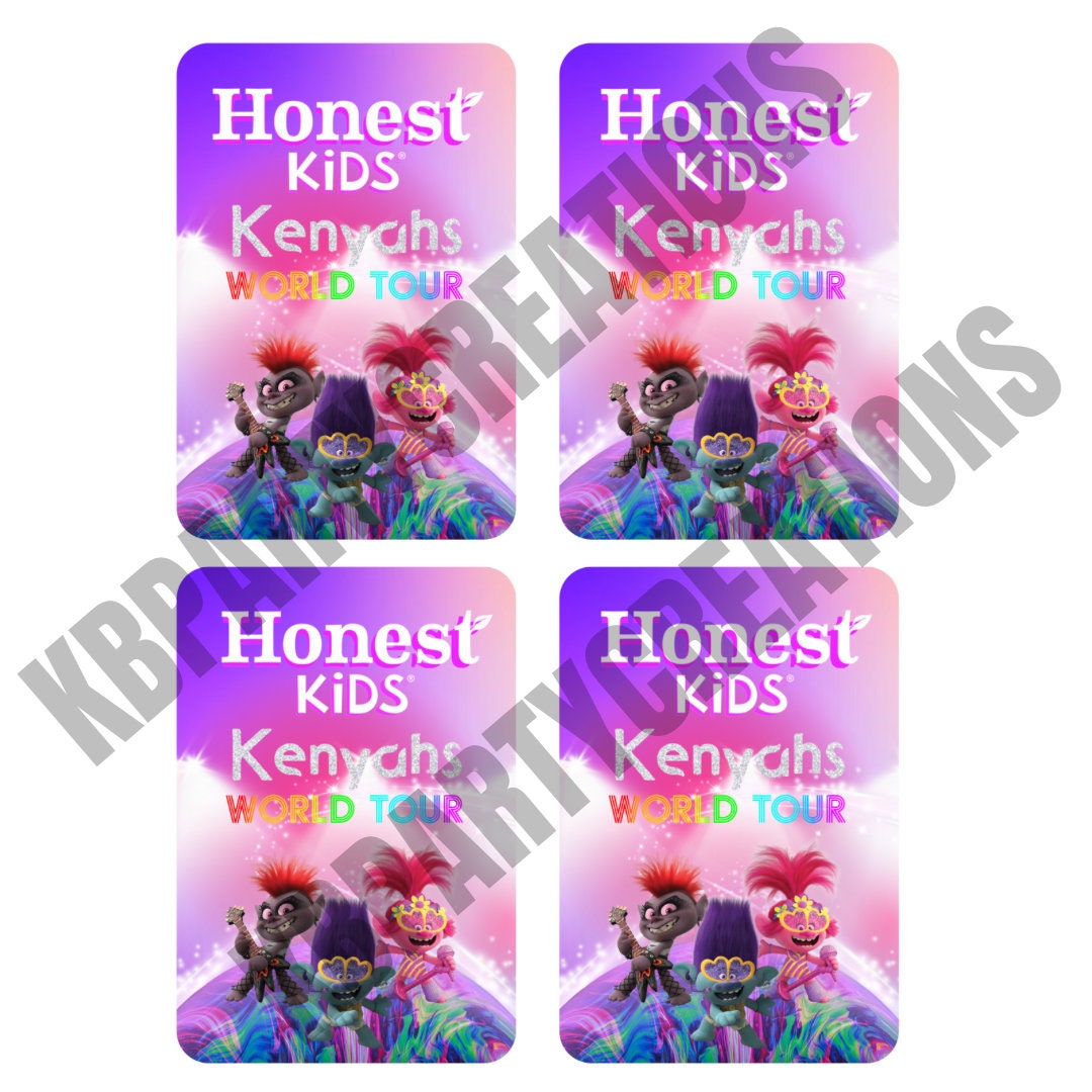 Trolls Party Template Bundle - Etsy