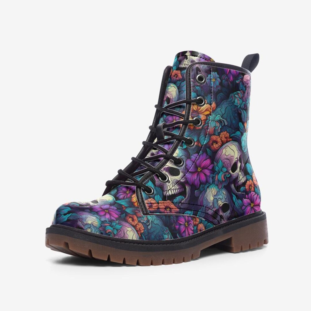 Bloom & Doom Boots - Etsy