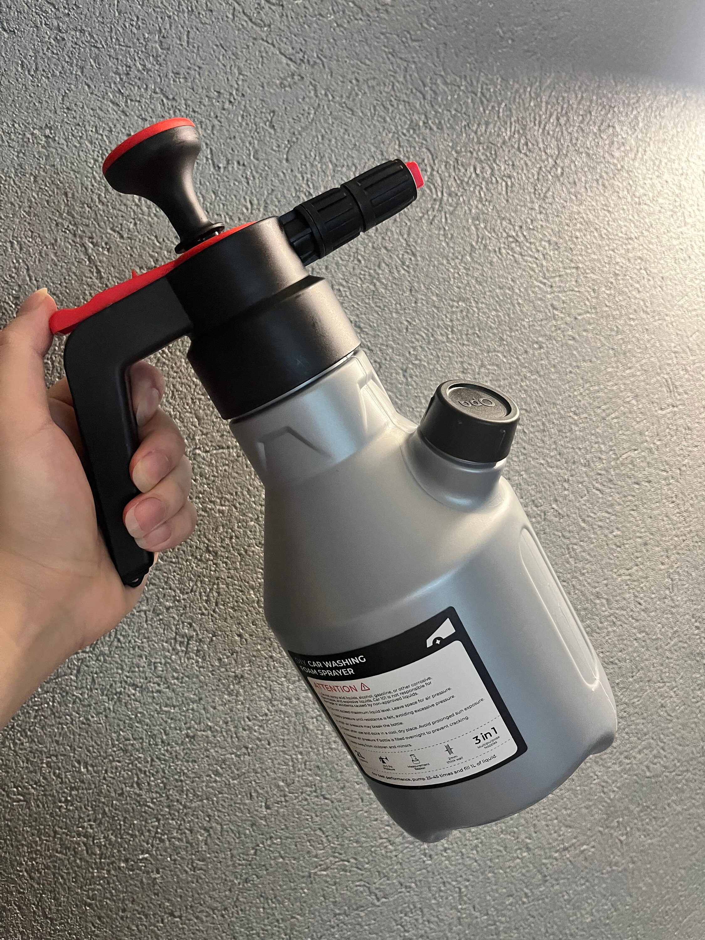 Handpump Foam Cannon Car Detailing Car Wash Foam Cannon - Etsy