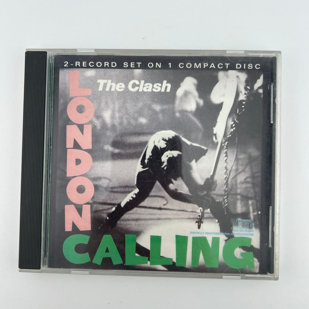 The Clash London Calling CD 1989 Epic EGK 36328 2 Record Set Classic ...