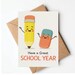 Have A Great School Year Card, Pretty Card for Student, Teacher Gifts ...