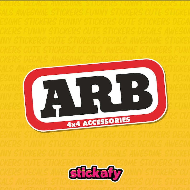 2x ARB 4x4 Accessories Sticker - Etsy