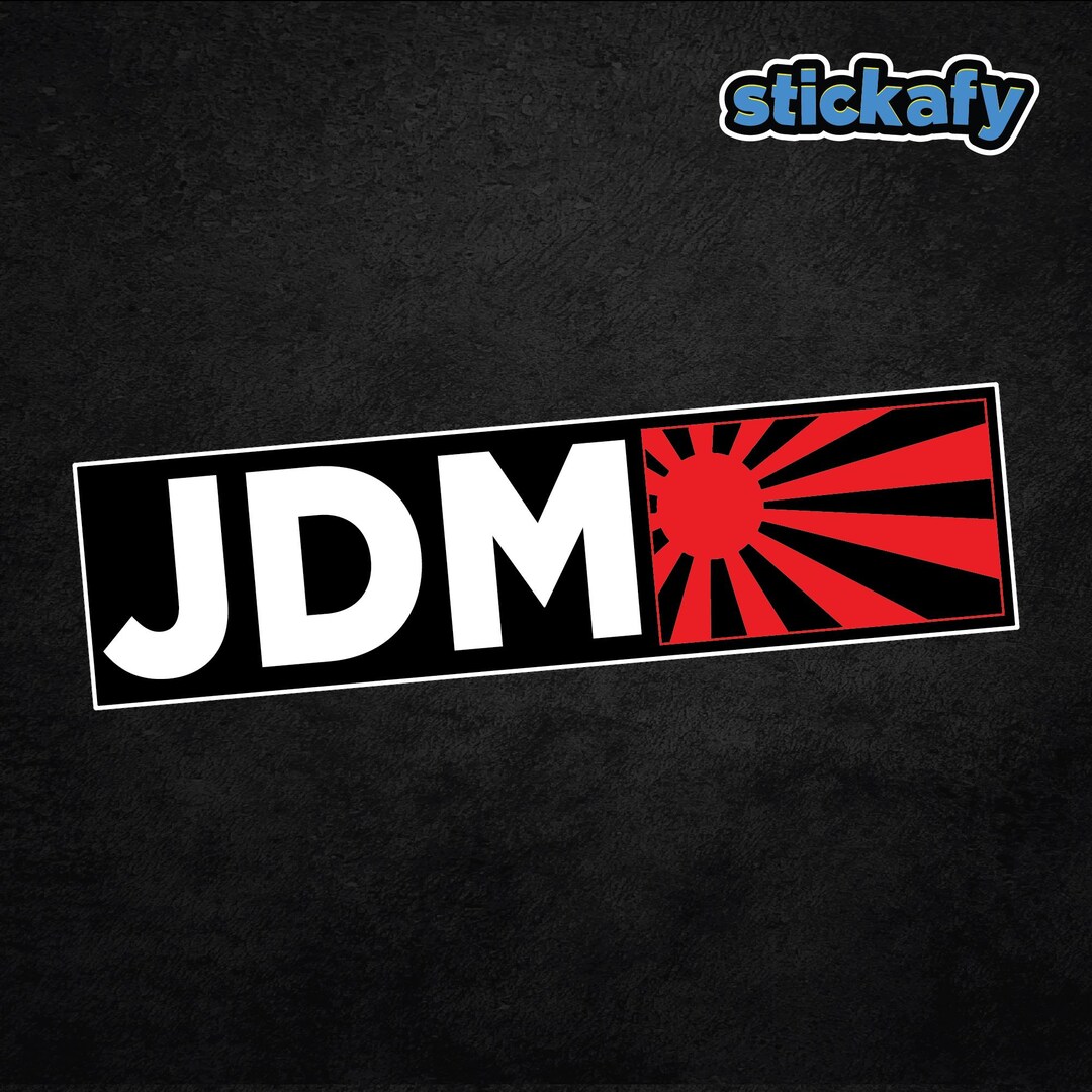 JDM Rising Sun Sticker - Etsy
