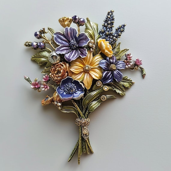 Handmade Brooches Crafted to Perfection - Gem