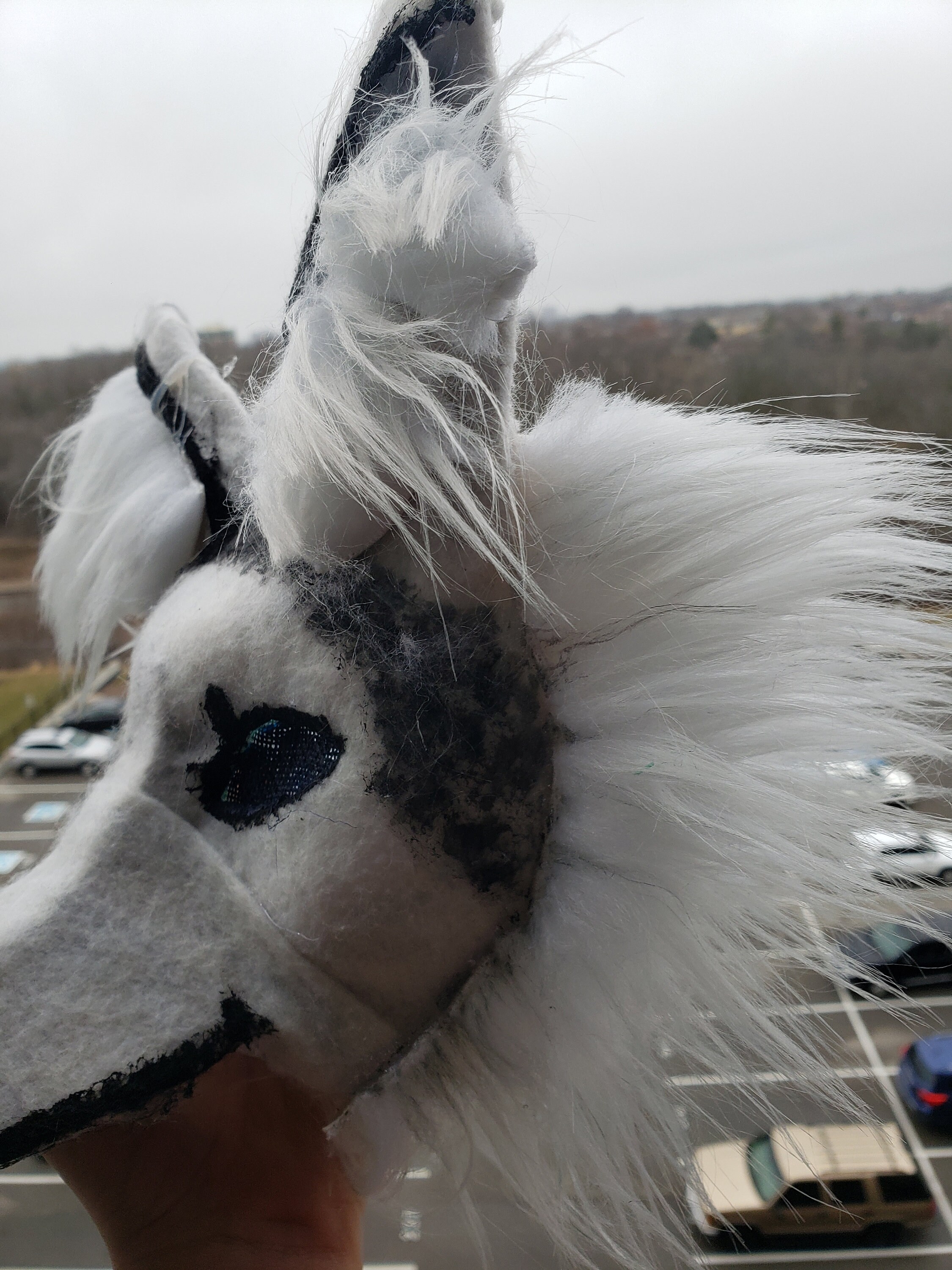 Marble Fox Therian Mask - Etsy