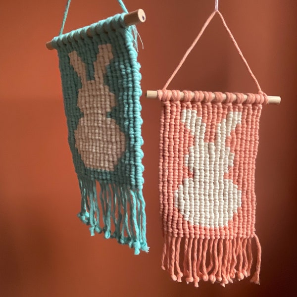 Bunny Wall Hanging - Etsy