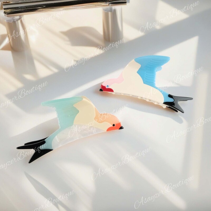 Bird Hair Clip - Etsy